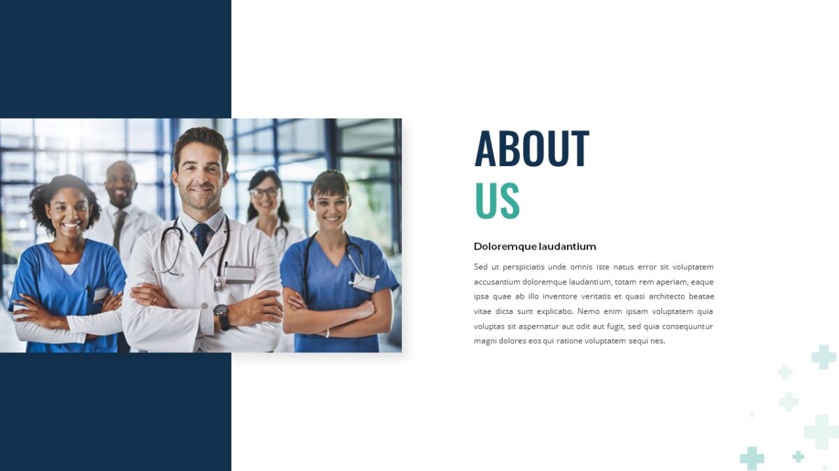 Free Health Google Slides Template About Us Slide - SlideKit Free Health Google Slides Template About Us Slide - SlideKit