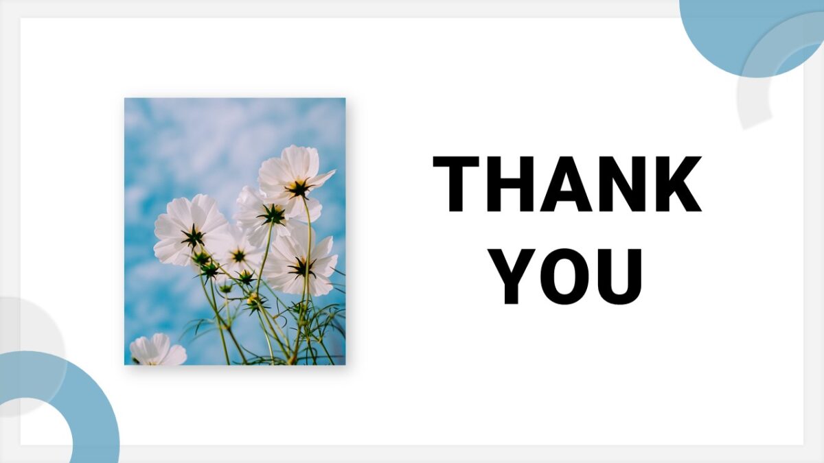 Spring Google Slides Template Thank You Slide - SlideKit Spring Google Slides Template Thank You Slide - SlideKit