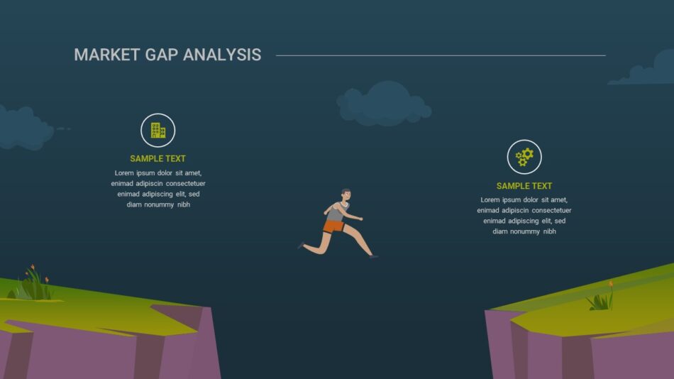 Creative Gap Analysis Slides with Infographics - SlideKit Creative Gap Analysis Slides with Infographics - SlideKit