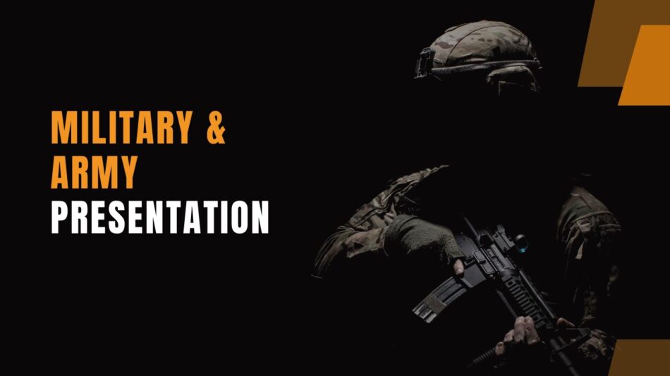 Army Presentation Template Title Slide - SlideKit Army Presentation Template Title Slide - SlideKit