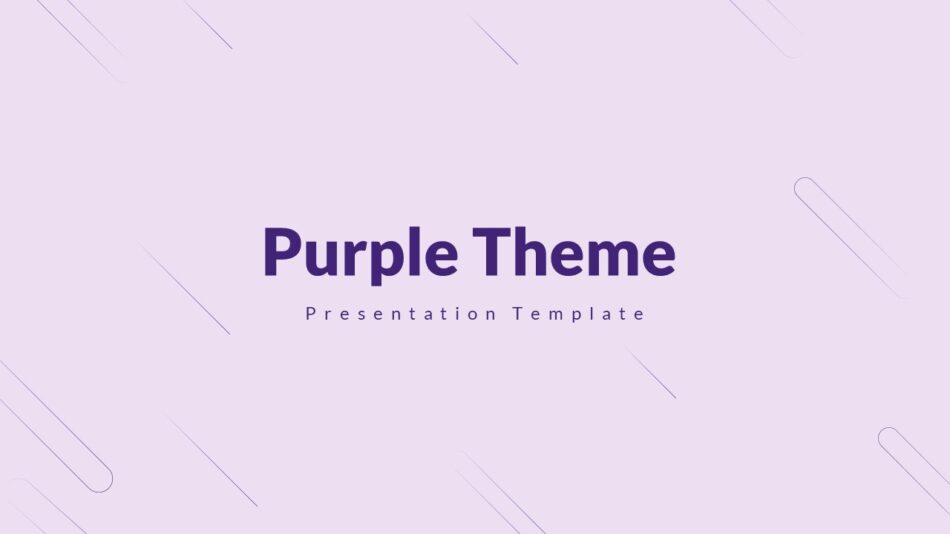 Purple Google Slides Theme Title Slide - SlideKit Purple Google Slides Theme Title Slide - SlideKit