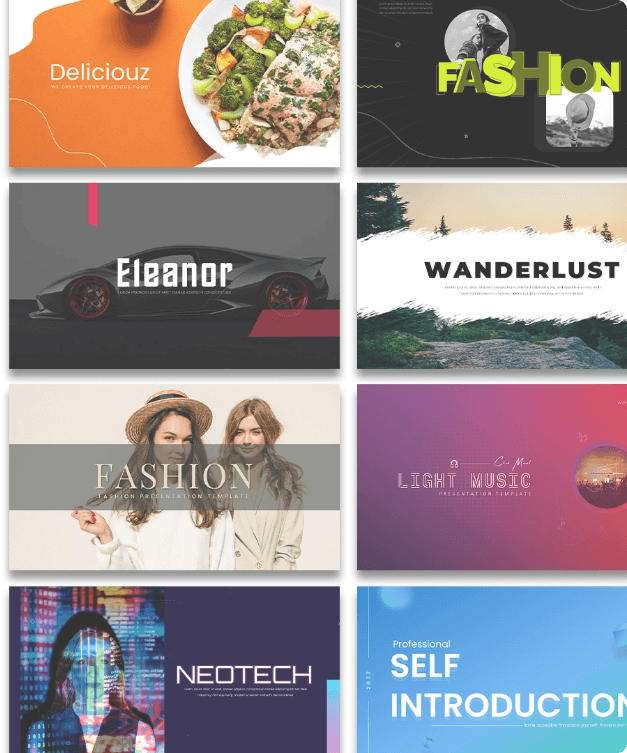 Best Company Profile Presentation PPT Template SlideKit