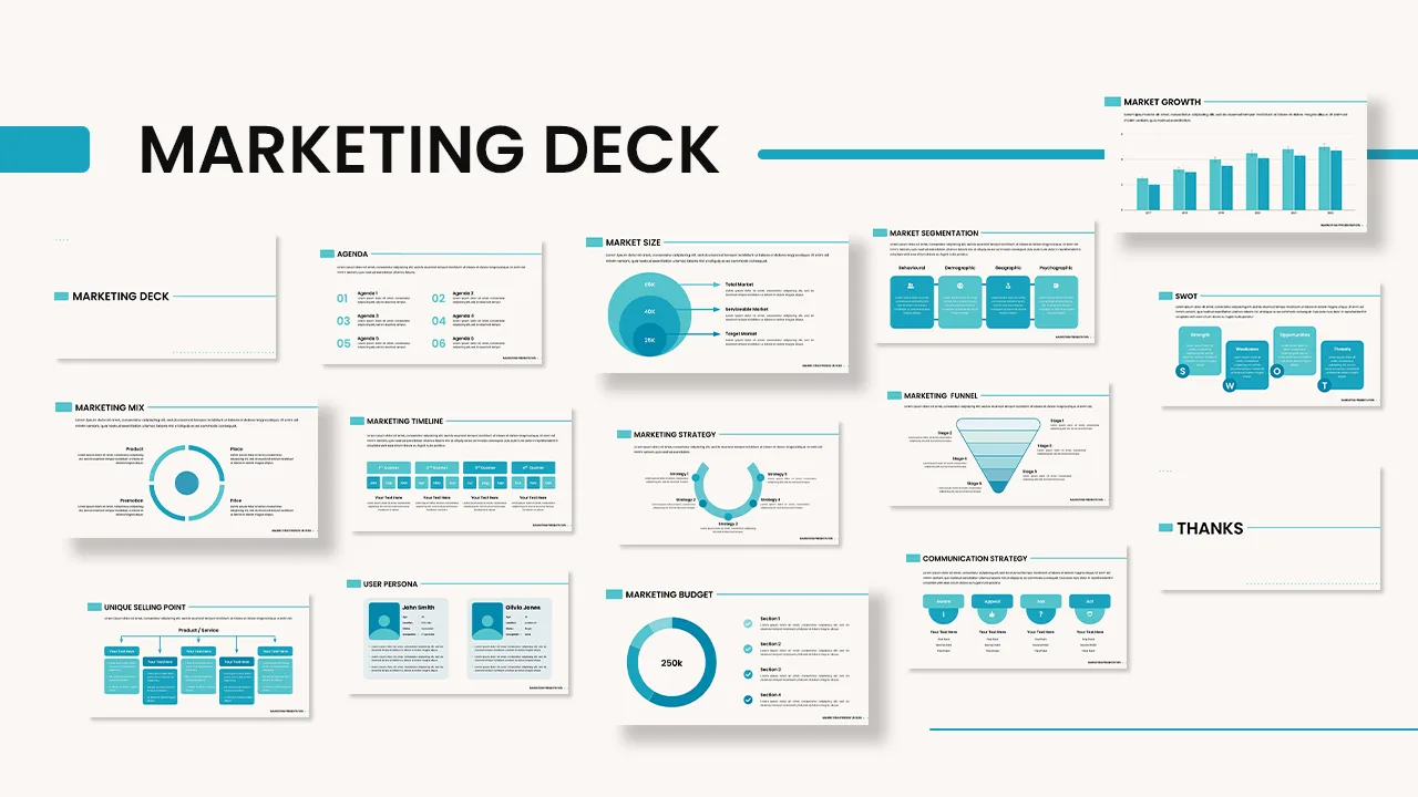 Google Slides Marketing Plan Template