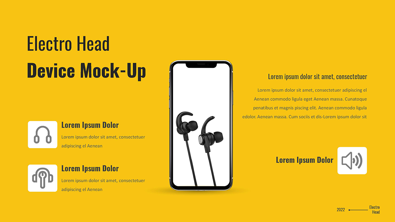 Device Mock up Slide Of Product Slide Pitch Deck For Google Slides 