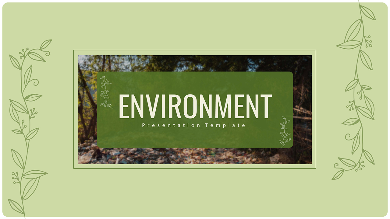 Deforestation Slide of Environment Google Slides Theme - SlideKit Deforestation Slide of Environment Google Slides Theme - SlideKit