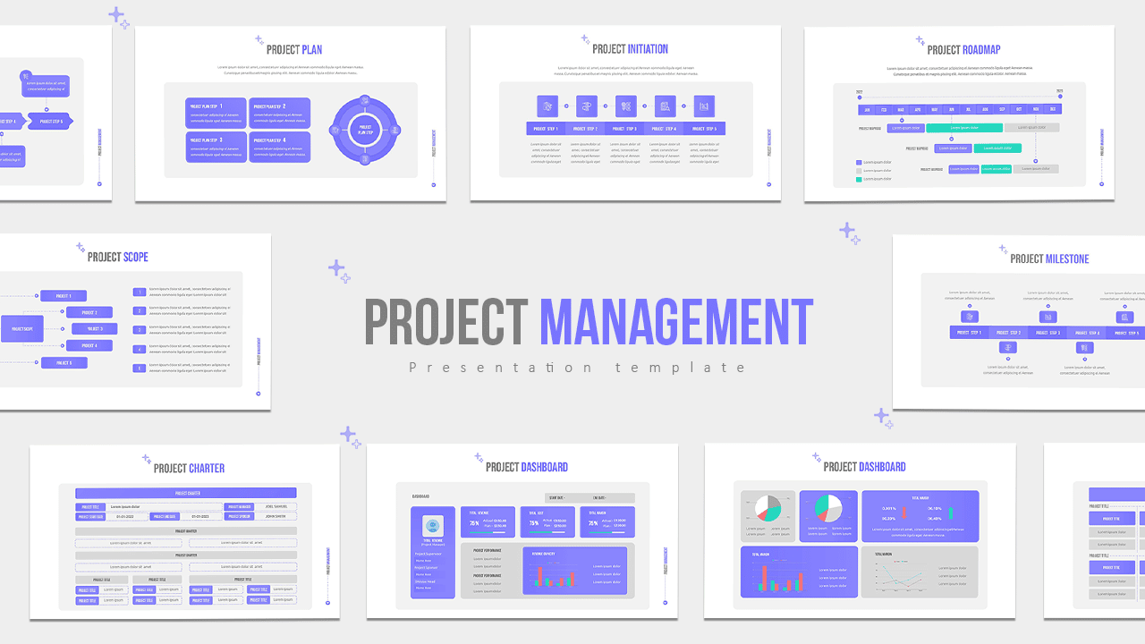 Project Management Templates For Google Slides SlideKit