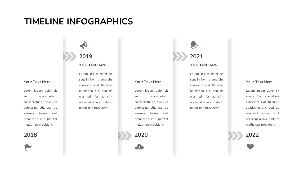 Creative Timeline Presentation Template For Google Slides SlideKit