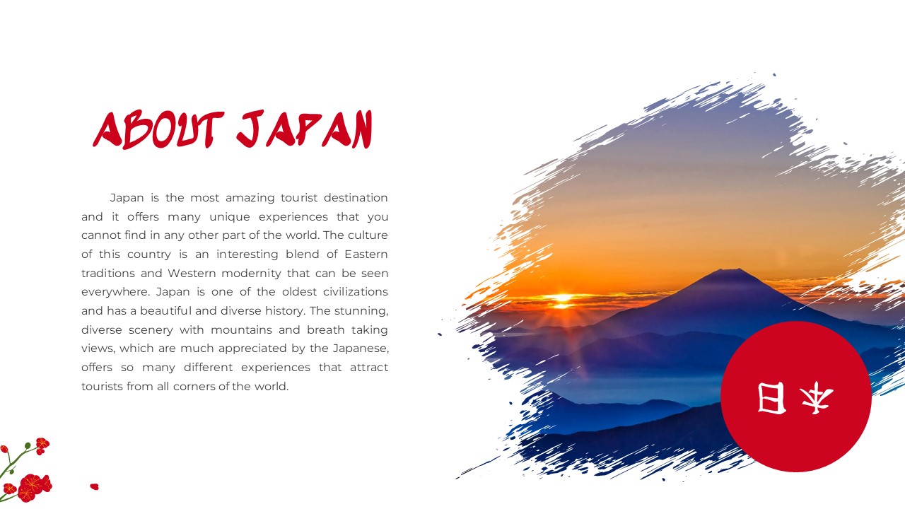 About Japan Presentation Slide - SlideKit