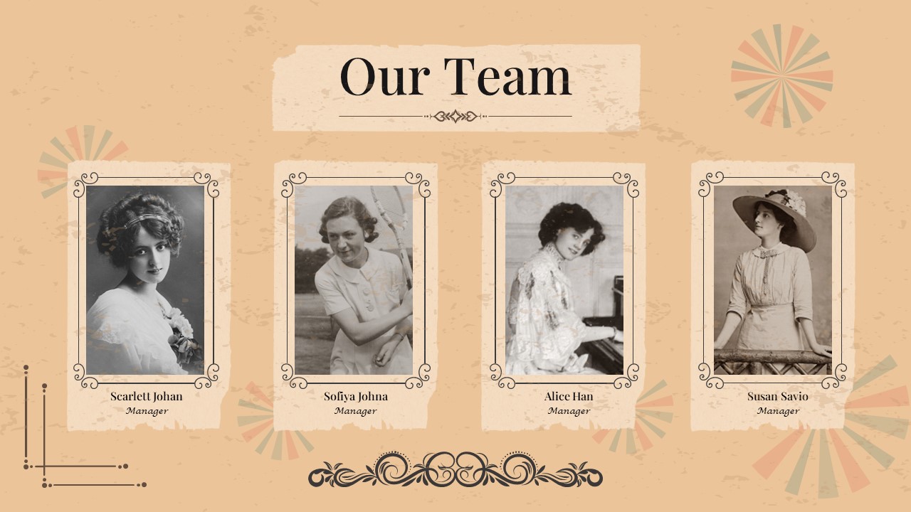 Free Vintage Powerpoint and Google Slides Themes - SlideKit