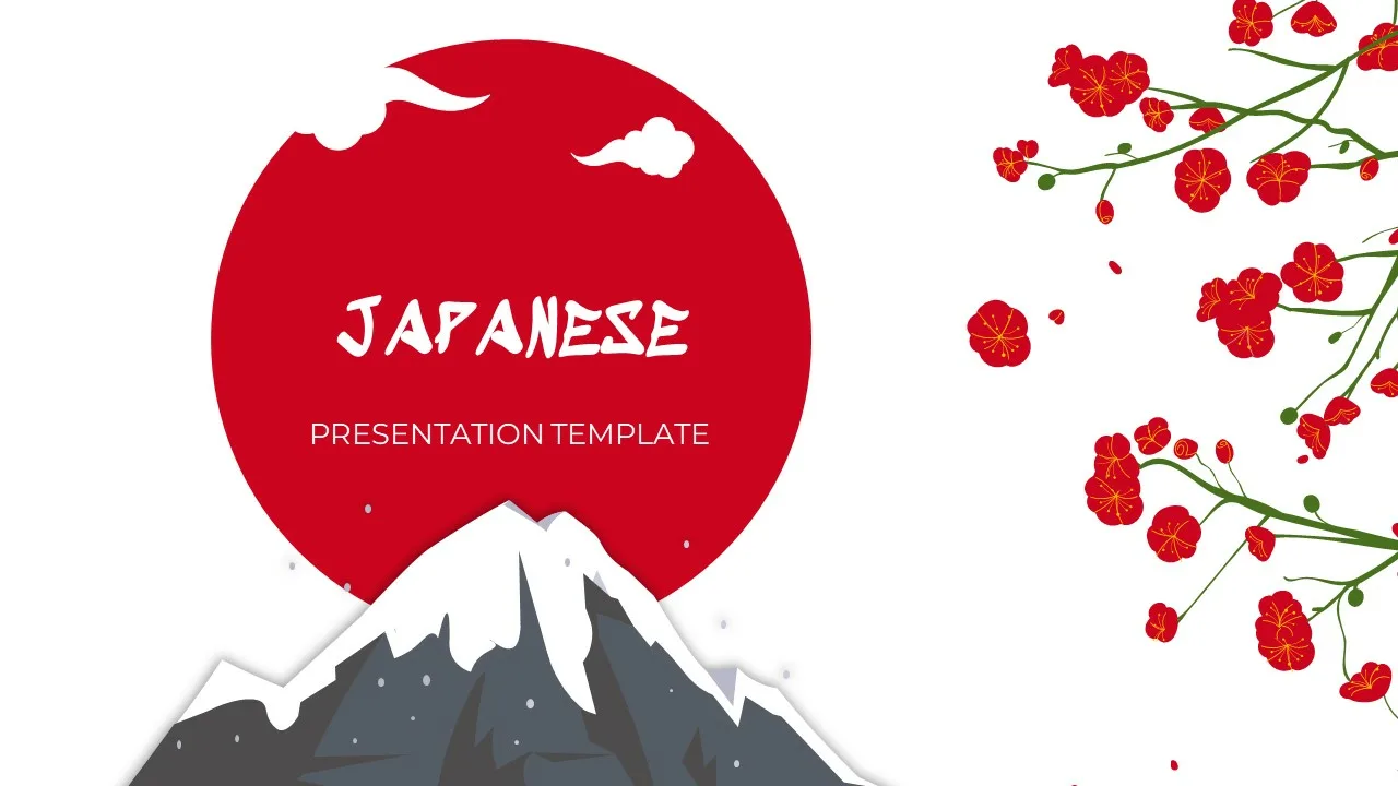 Free Japanese Presentation Theme for Google Slides - SlideKit Free Japanese Presentation Theme for Google Slides - SlideKit