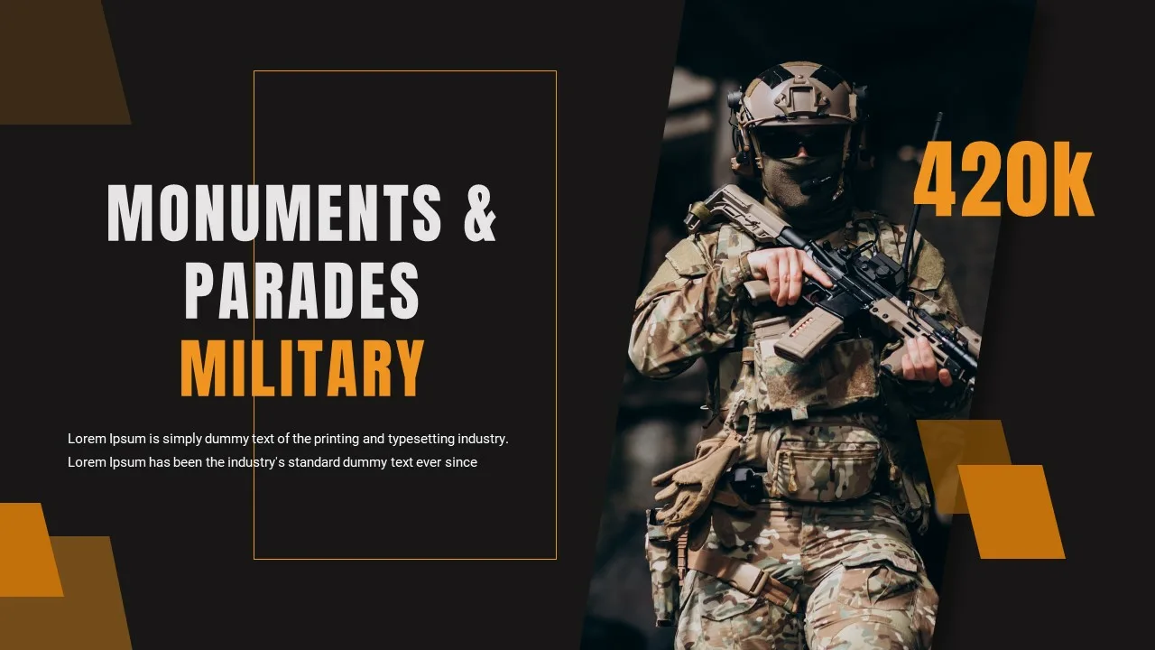 Military Presentation & Army Introduction Template - SlideKit Military Presentation & Army Introduction Template - SlideKit