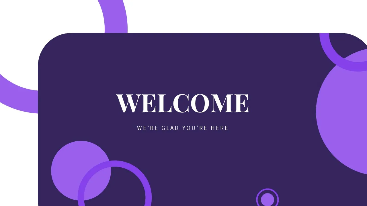 Welcome Slide For Attractive Presentations SlideKit Welcome Slide For Attractive Presentations SlideKit
