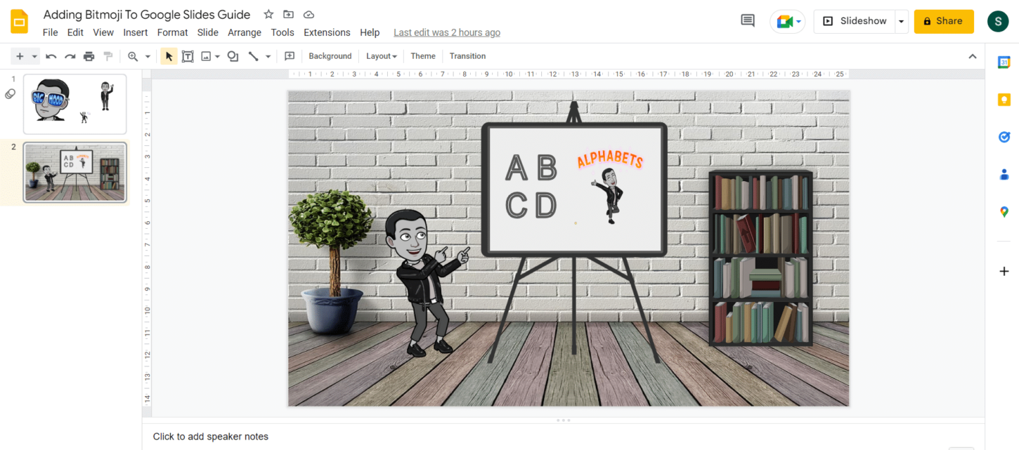 How To Add Bitmoji To Google Slides - Easy Method - SlideKit