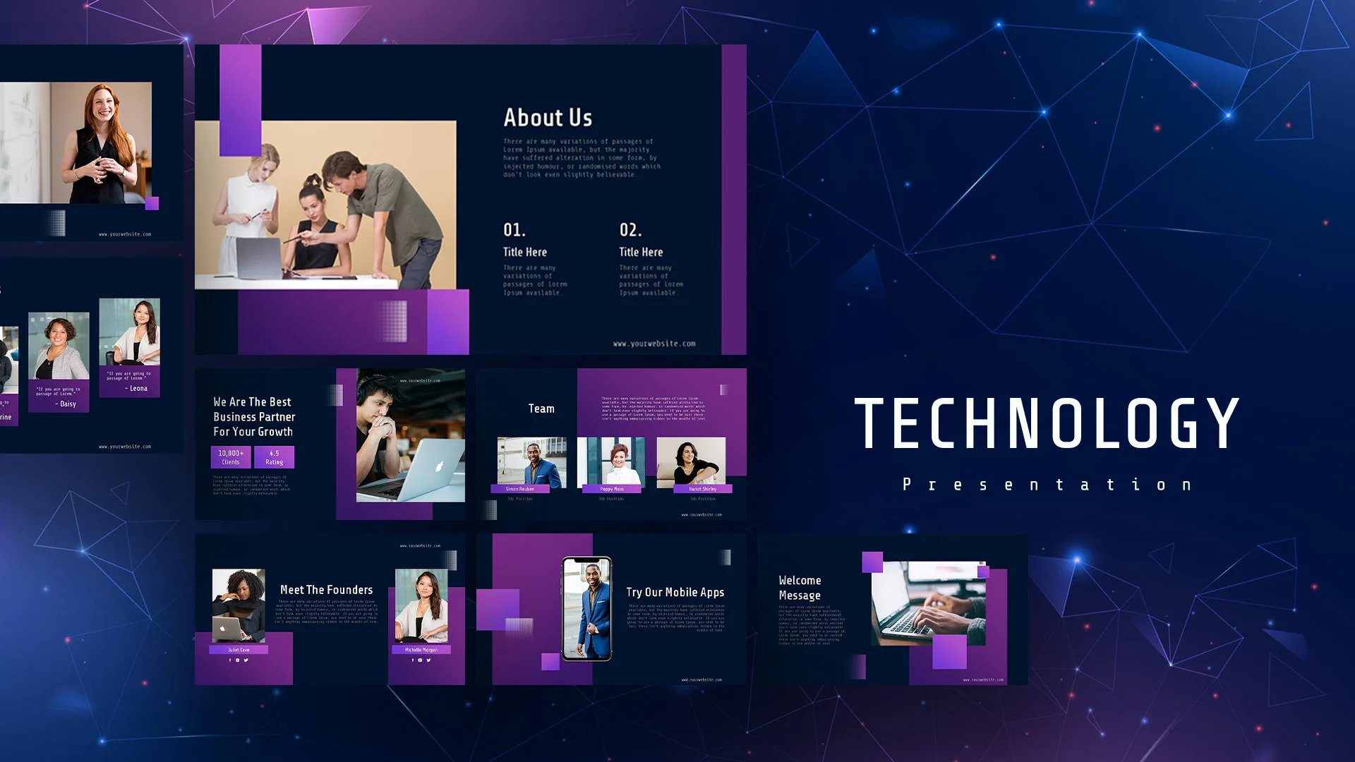 Technology Presentation Templates SlideKit Technology Presentation Templates SlideKit