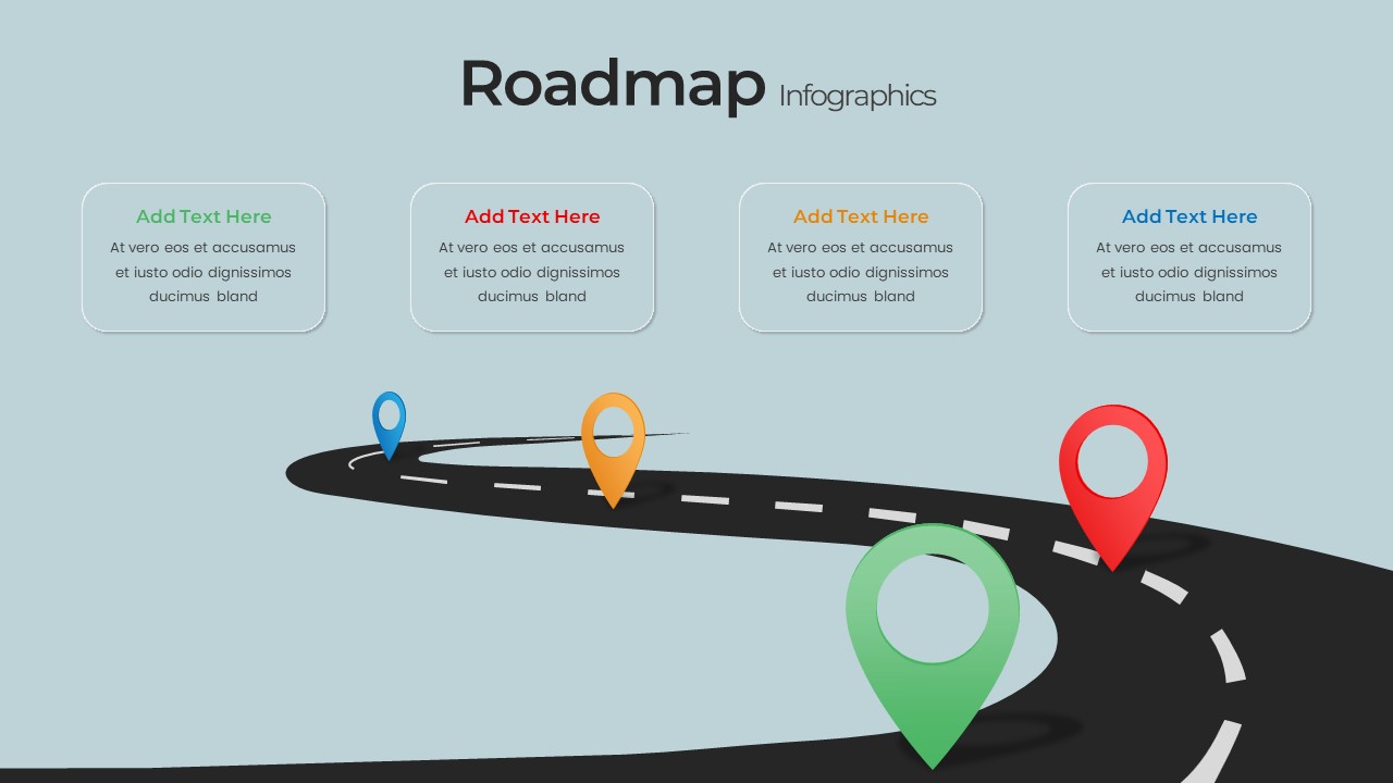 PowerPoint Road Map Template SlideKit PowerPoint Road Map Template SlideKit
