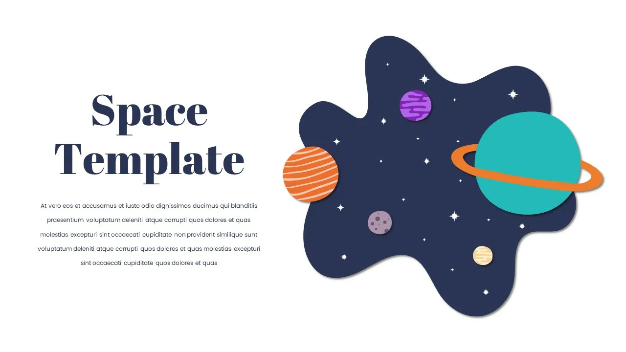 Space Slide Template SlideKit