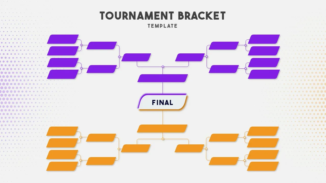 Tournament Bracket Template SlideKit