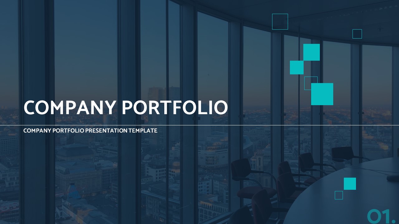 Company Portfolio Presentation Template - SlideKit Company Portfolio Presentation Template - SlideKit