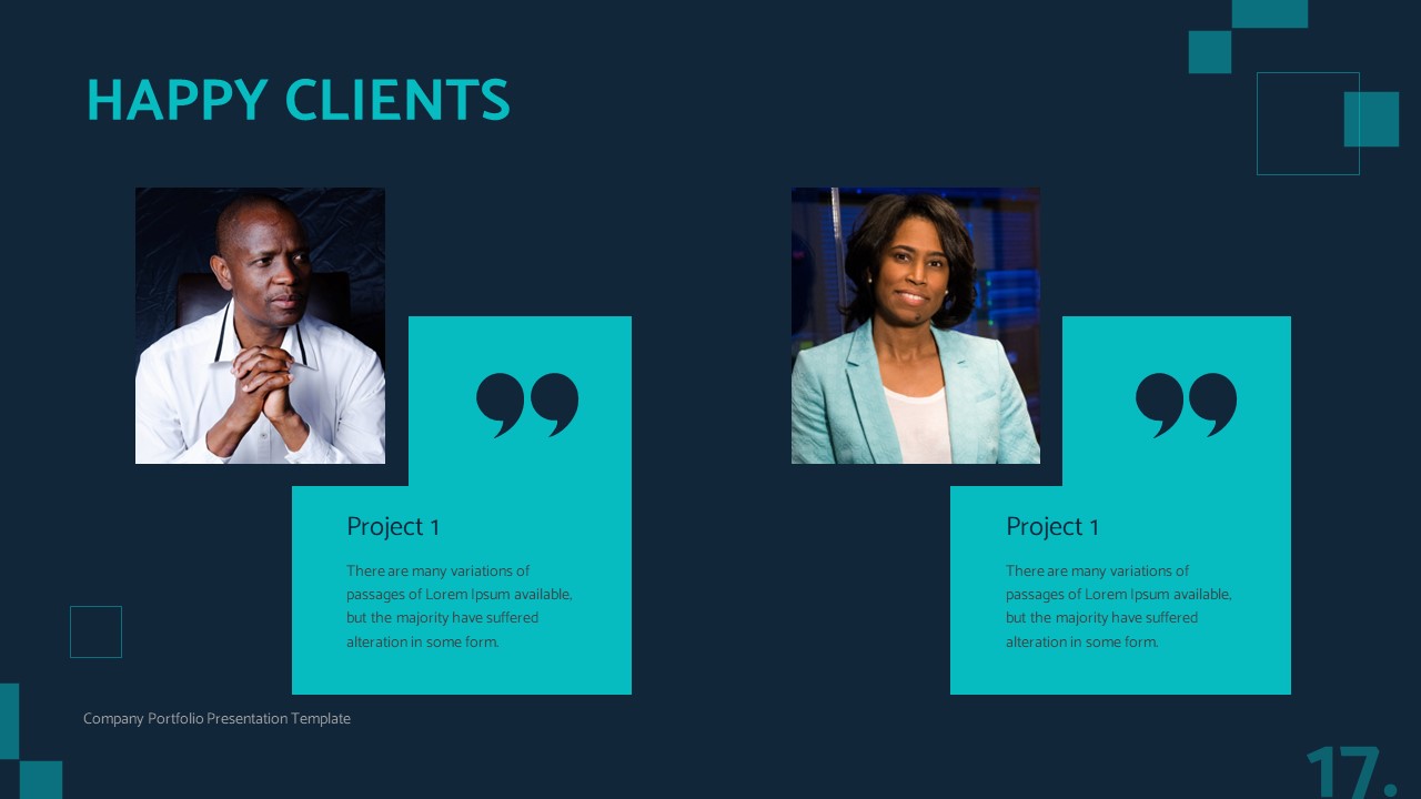 Company Portfolio Presentation Template - SlideKit Company Portfolio Presentation Template - SlideKit