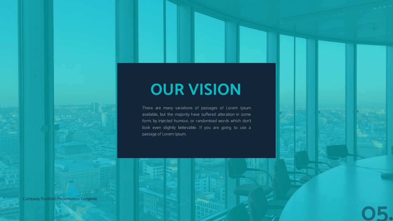 Company Portfolio Presentation Template - SlideKit Company Portfolio Presentation Template - SlideKit