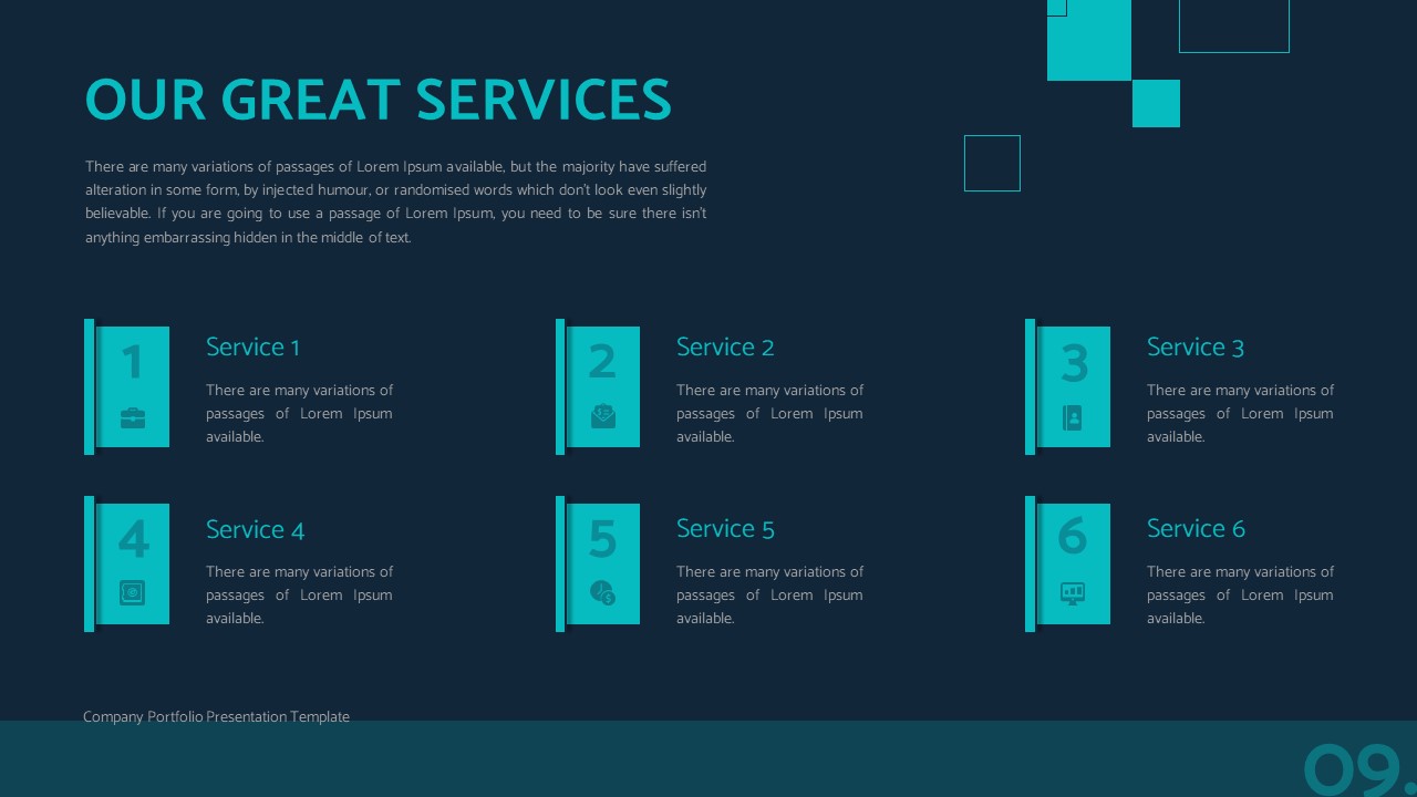 Company Portfolio Presentation Template - SlideKit Company Portfolio Presentation Template - SlideKit