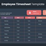 Employee Timesheet Template - SlideKit