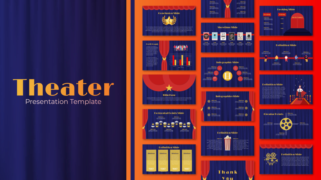 Free Editable Theatre PowerPoint Templates - SlideKit