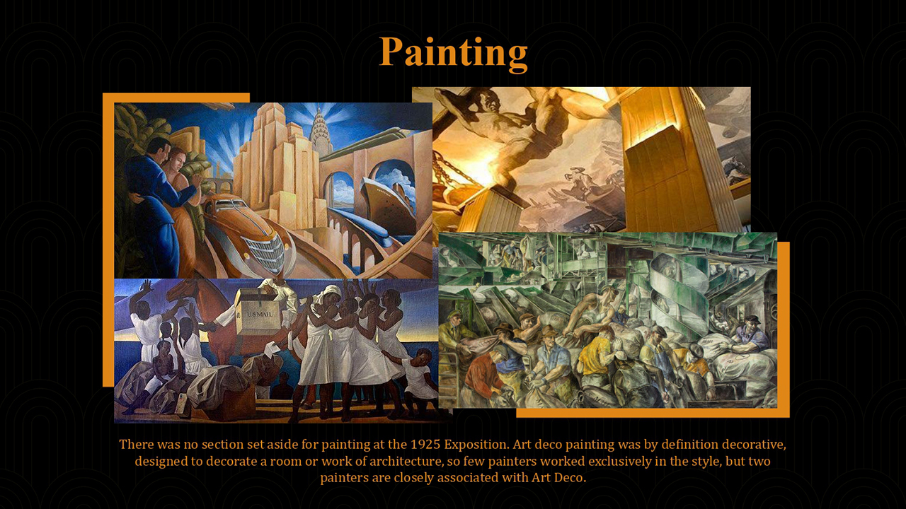 Art Deco Presentation Template - SlideKit