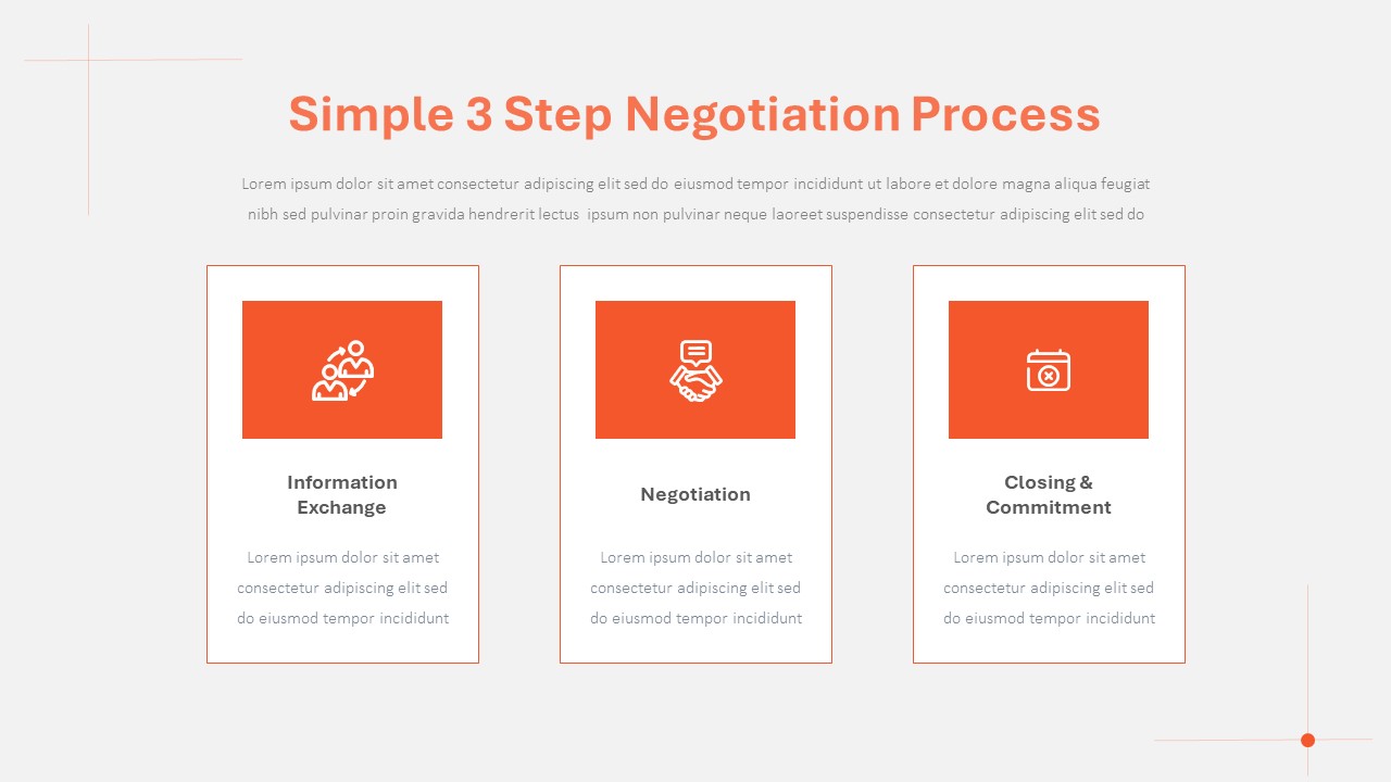 Negotiation Powerpoint Presentation Template - SlideKit Negotiation Powerpoint Presentation Template - SlideKit