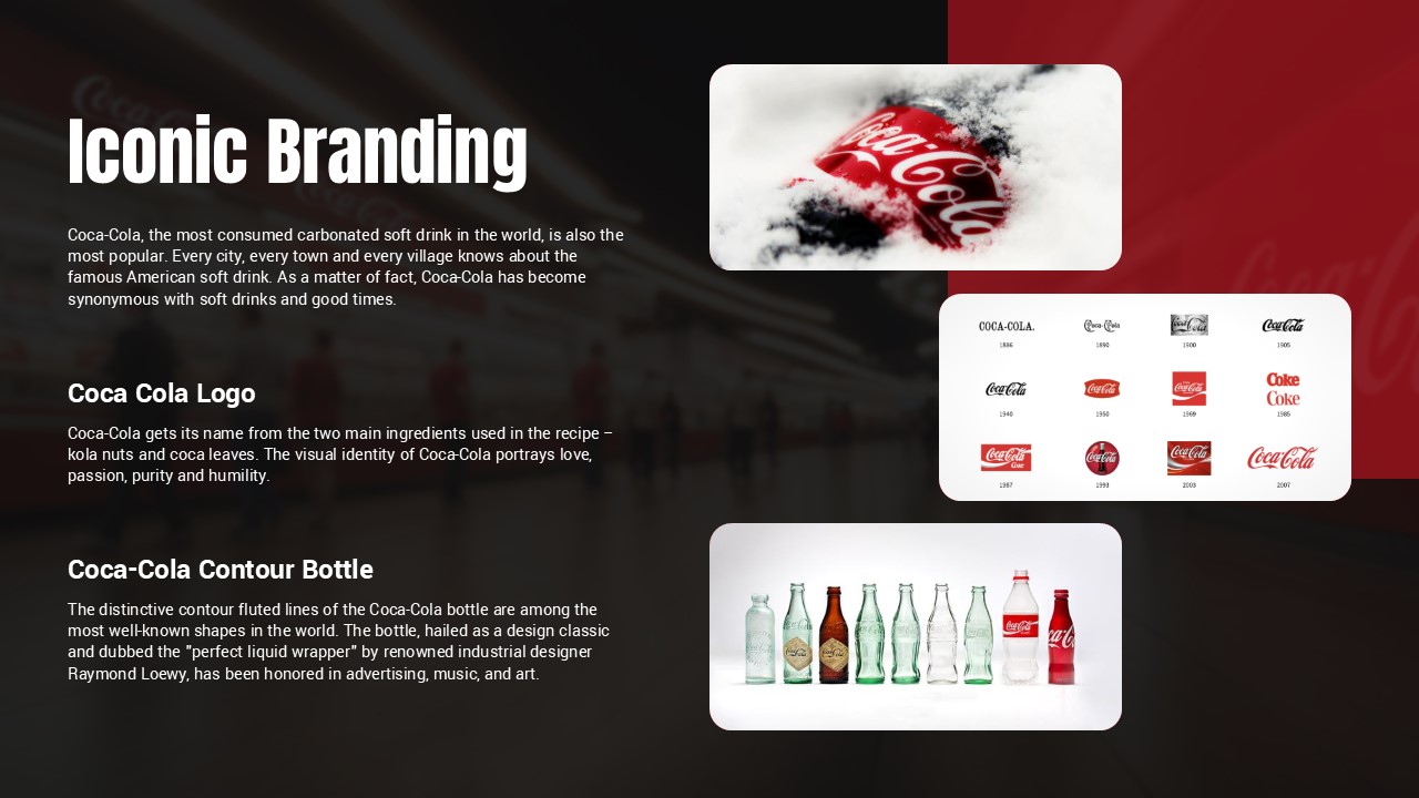 Free Coca Cola Journey PowerPoint & Google Slides Template - SlideKit