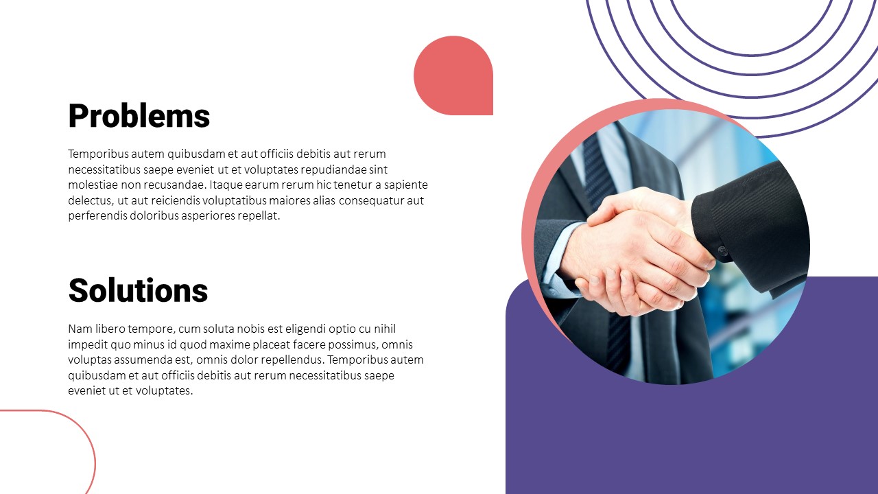 Tender Response Presentation Template problems and solutions - SlideKit Tender Response Presentation Template problems and solutions - SlideKit