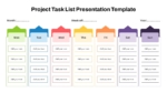 5 Project Task List Templates For PowerPoint and Google Slides - SlideKit