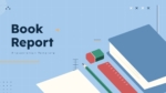 Free Book Report PowerPoint Templates and Google Slides - SlideKit