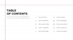 Modern Table Of Contents Templates For PPT and Google Slides - SlideKit