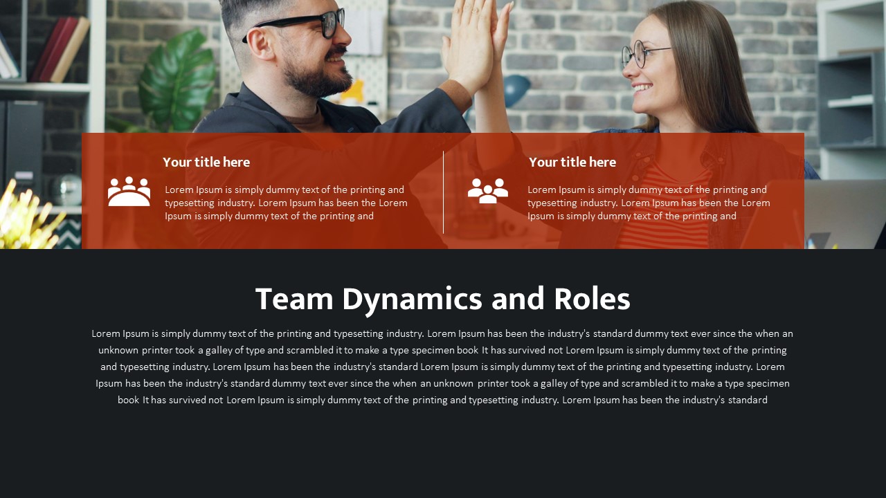 Free Teamwork PowerPoint Presentation Templates - SlideKit