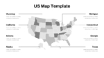 USA Map Template for PowerPoint & Google Slides - SlideKit