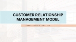 Customer Relationship Management PowerPoint Presentation Templates ...