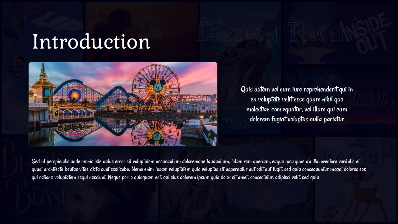 Free Disney Theme PowerPoint Templates and Google Slides - SlideKit