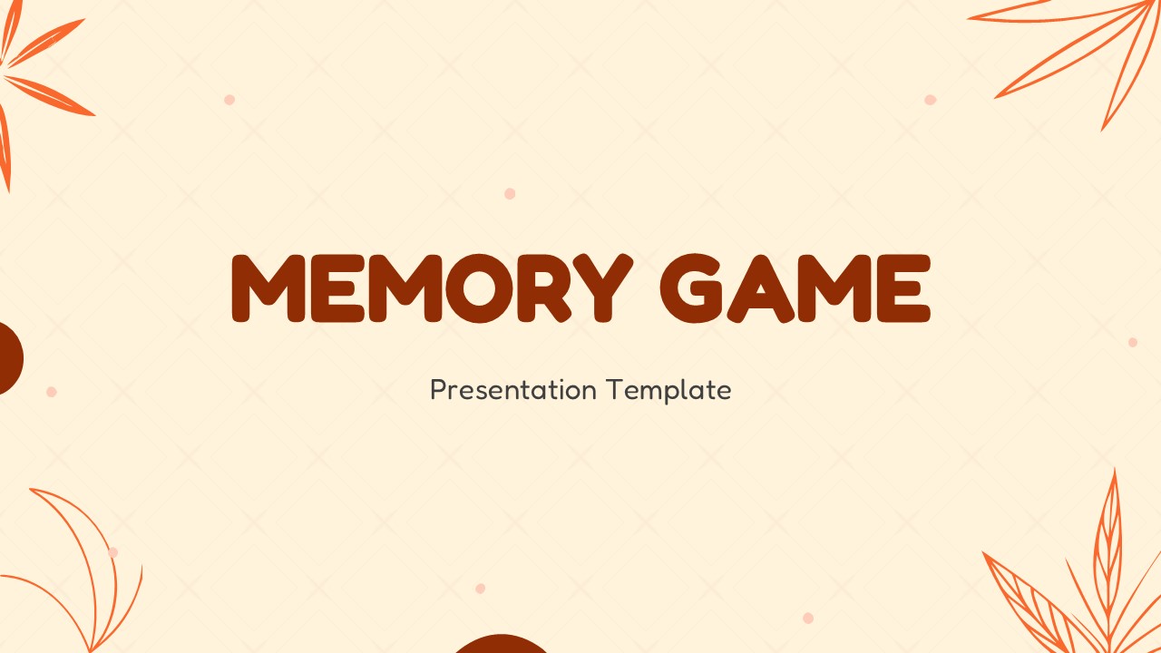 Free Memory Game PowerPoint Templates - SlideKit Free Memory Game PowerPoint Templates - SlideKit
