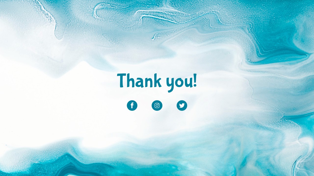 Free Watercolor Waves PowerPoint Templates and Google Slides - SlideKit