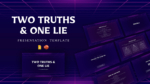 Free Two Truths & One Lie Presentation Templates - SlideKit