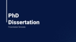 Free PhD Dissertation Presentation Template for PowerPoint & Google ...