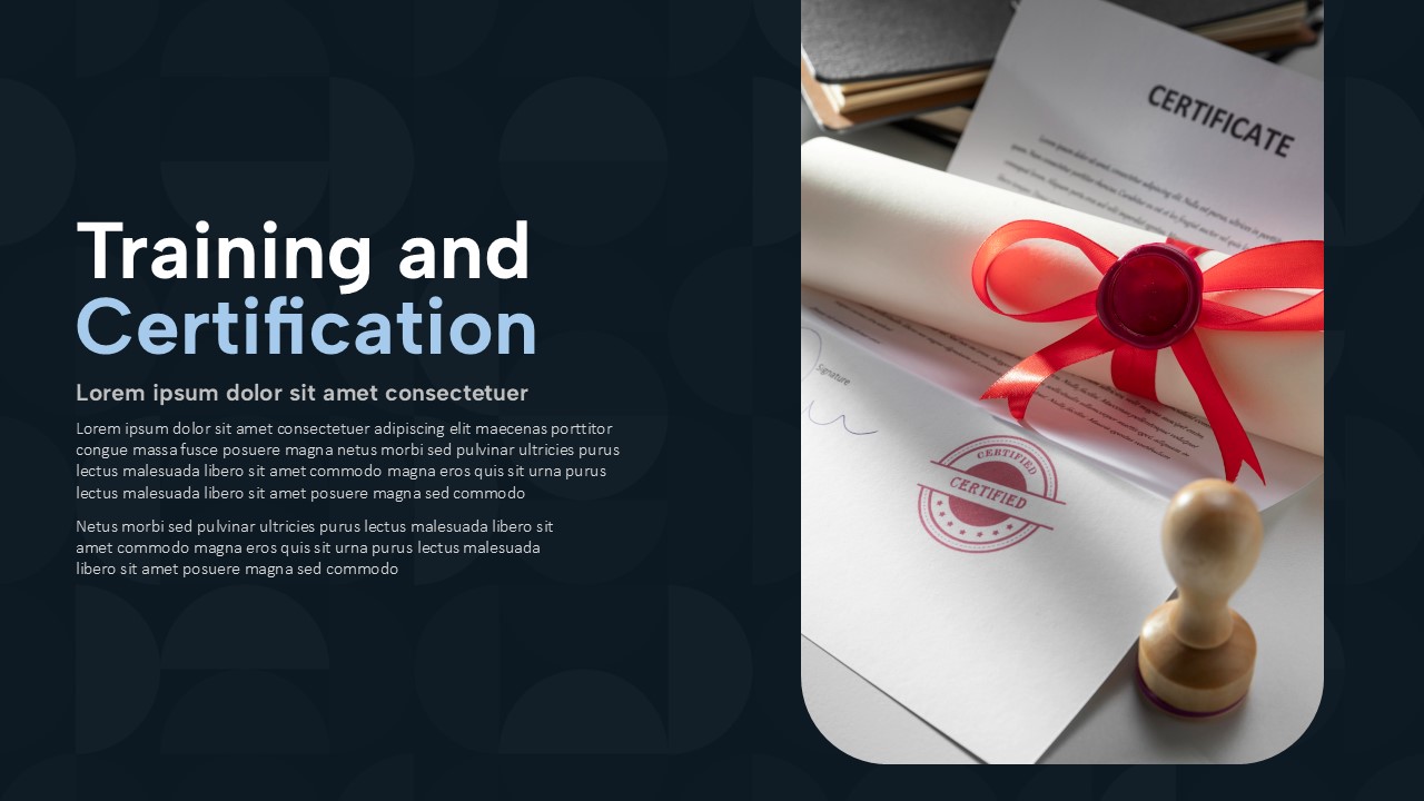 Security Services Presentation Template - SlideKit