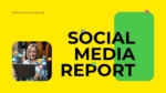 Social Media Report PowerPoint Template and Google Slides - SlideKit