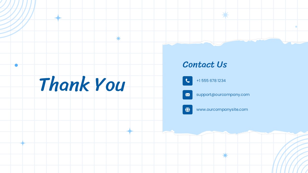 Thank You PPT Slide - SlideKit