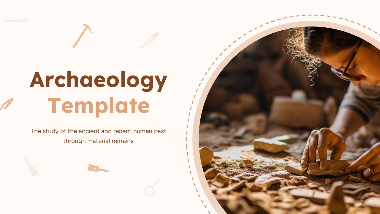 Free Archaeology PowerPoint Templates - SlideKit