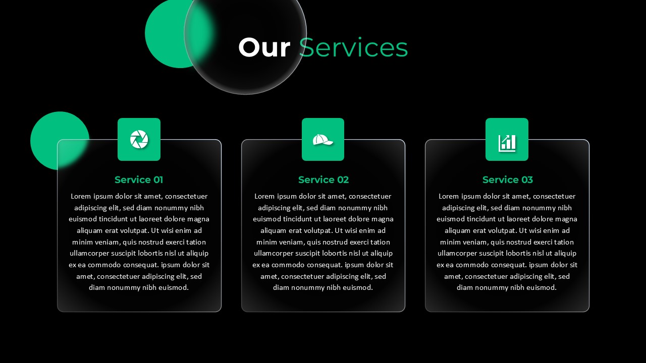 Free Glassmorphism PowerPoint Templates - SlideKit