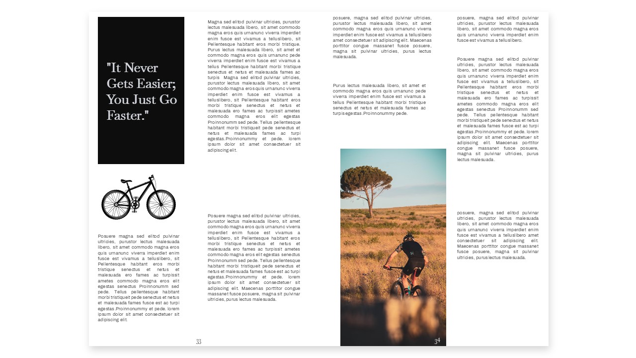 Modern Magazine Template for PowerPoint & Google Slides - SlideKit