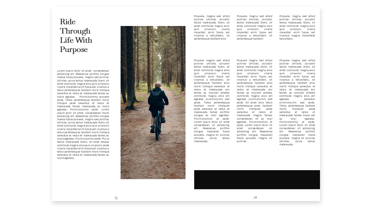 Modern Magazine Template for PowerPoint & Google Slides - SlideKit