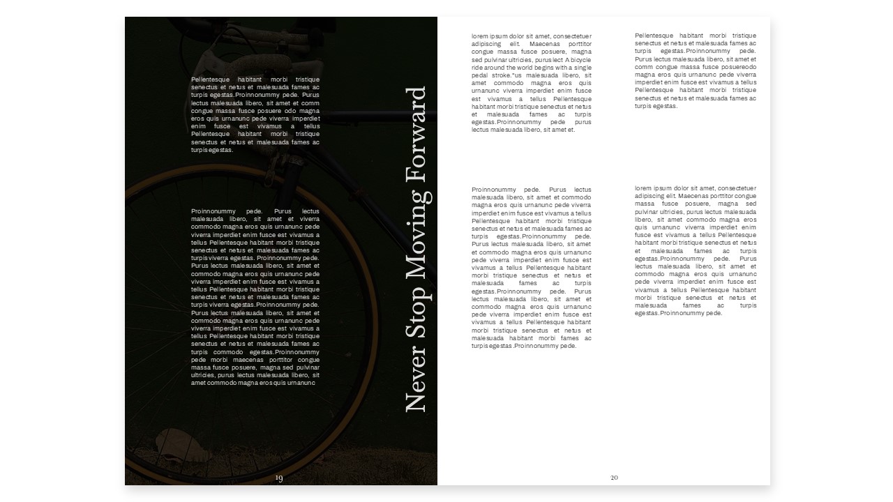 Motivational Magazine Style PowerPoint and Google Slides Template ...